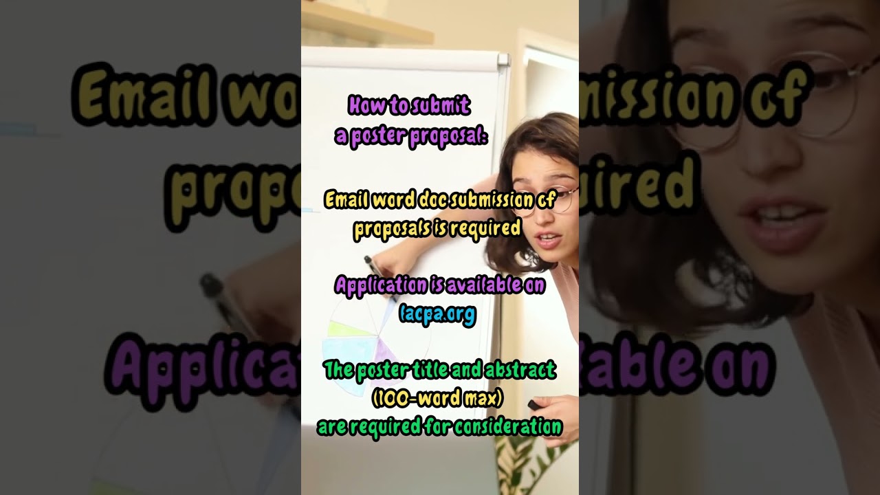 Call for Posters Reel