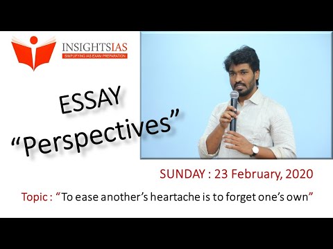 Insights Essay Perspectives Feb 23, 2020