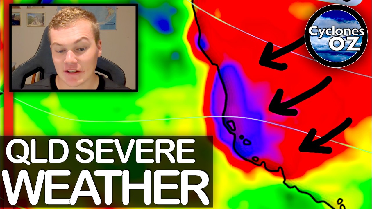 Australia: Coral Sea Tropical Low, Severe Thunderstorms Forecast