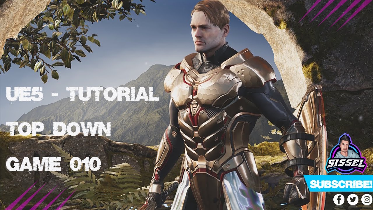 Unreal Engine 5 - Top Down - Hack and Slash - Tutorial 010 * Player Angriff 4 / 5 *