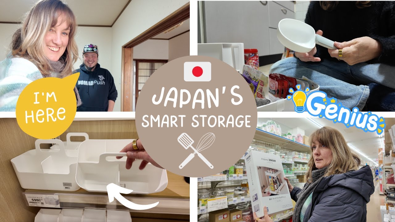 Genius Small Kitchen Storage Hacks from Japan!