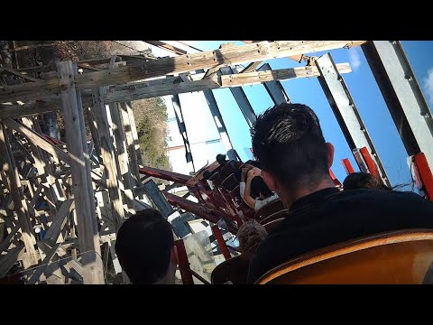 New Texas Giant - Six Flags Over Texas - Row 11 (4K HD POV) - February 2025