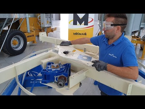 How to change gearbox on Mecmar grain dryers