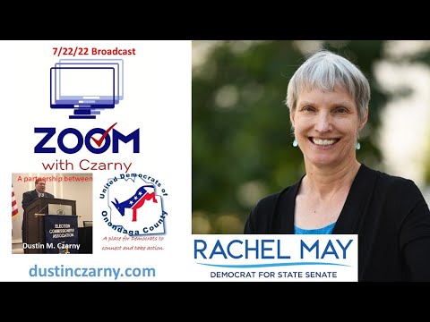 Zoom with Czarny: Senator Rachel May – Dustin M. Czarny