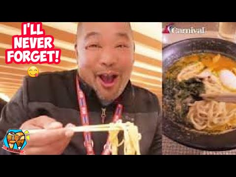 EXPANDED MENU at BONSAI SUSHI on the CARNIVAL PANORAMA || SPECIALTY DINING ON THE CARNIVAL PANORAMA