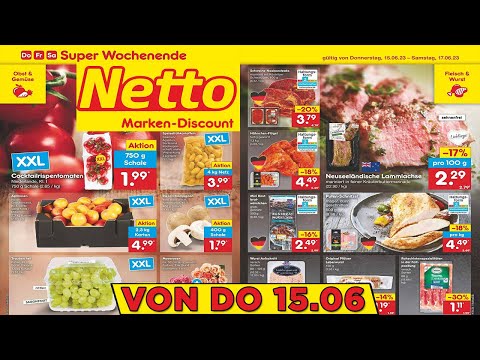 Netto Marken-Discount Prospekt | Prospekt Angebote Werbung DE | Gültig von 15/06 Bis 17/06