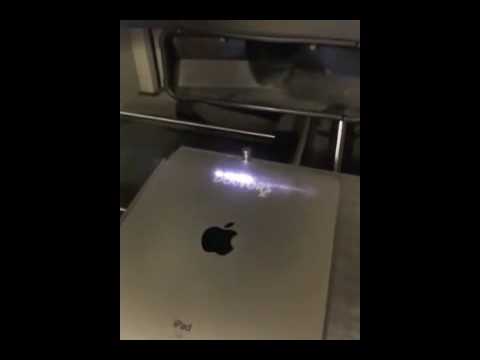 World's First iPad laser etch and customization