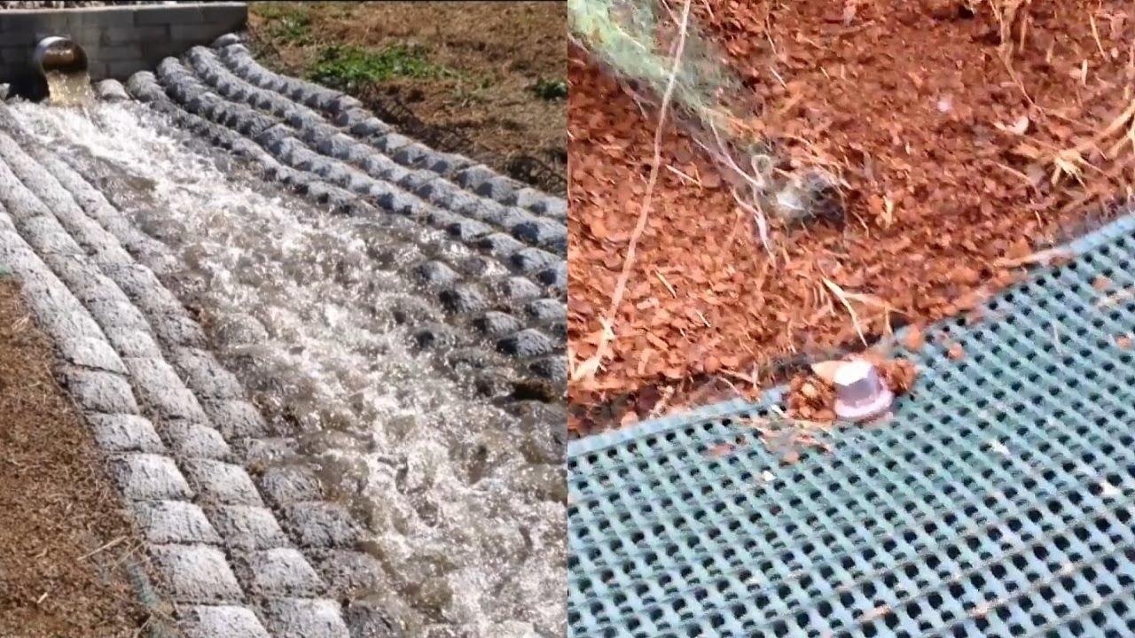 Flexamat Tied Concrete Block Mat and High Performance Turf Reinforcement Mat (HPTRM) Comparison