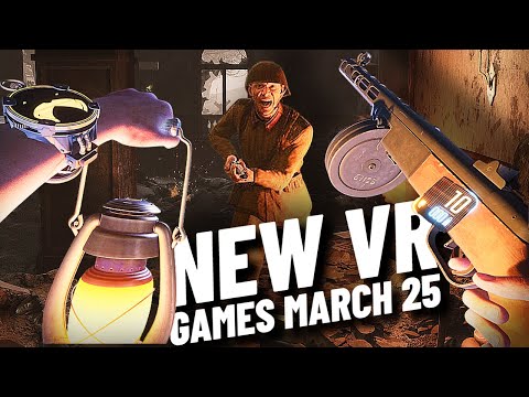 March is STACKED With BIG NEW VR GAMES! // New Quest 3, PSVR2 & PCVR Games March 2025