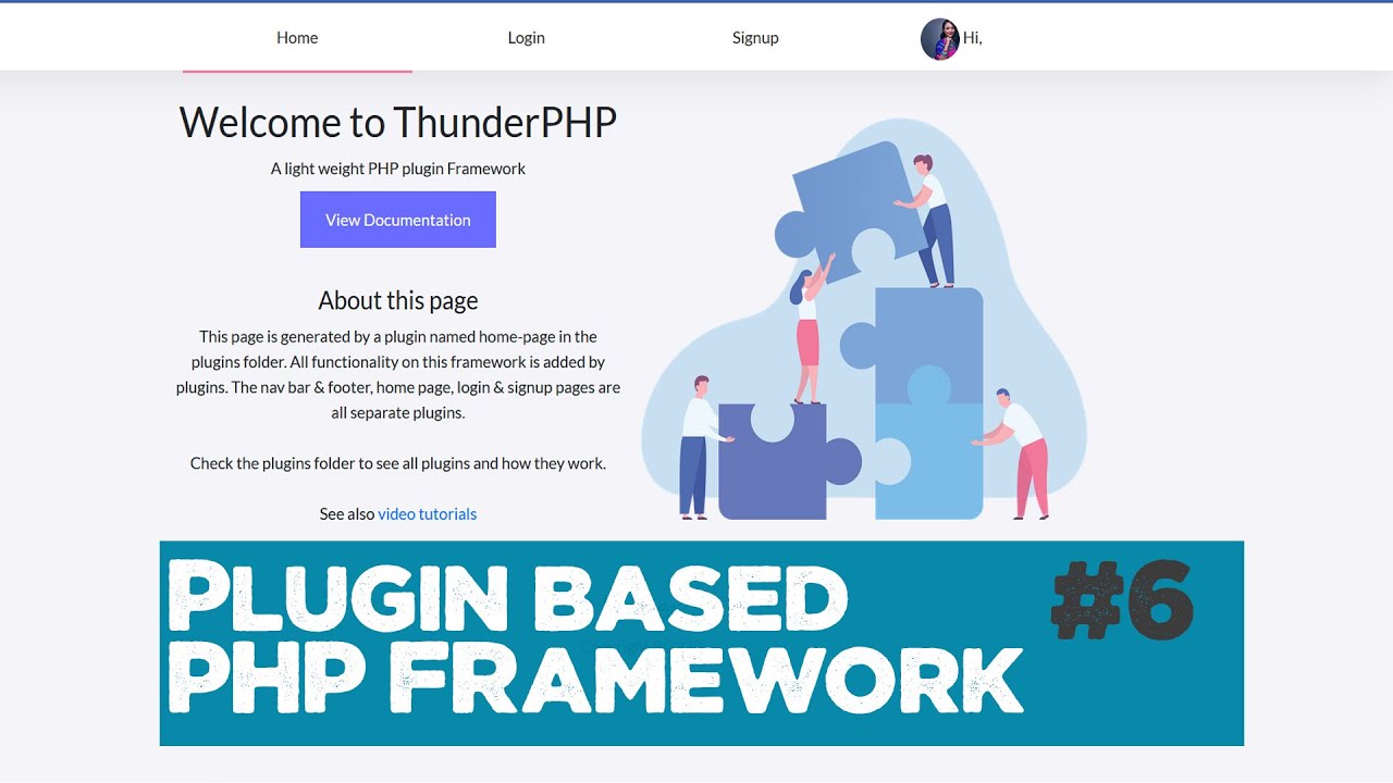 Plugin based PHP MVC Framework from scratch #6 | Function priority | Quick programming tutorial
