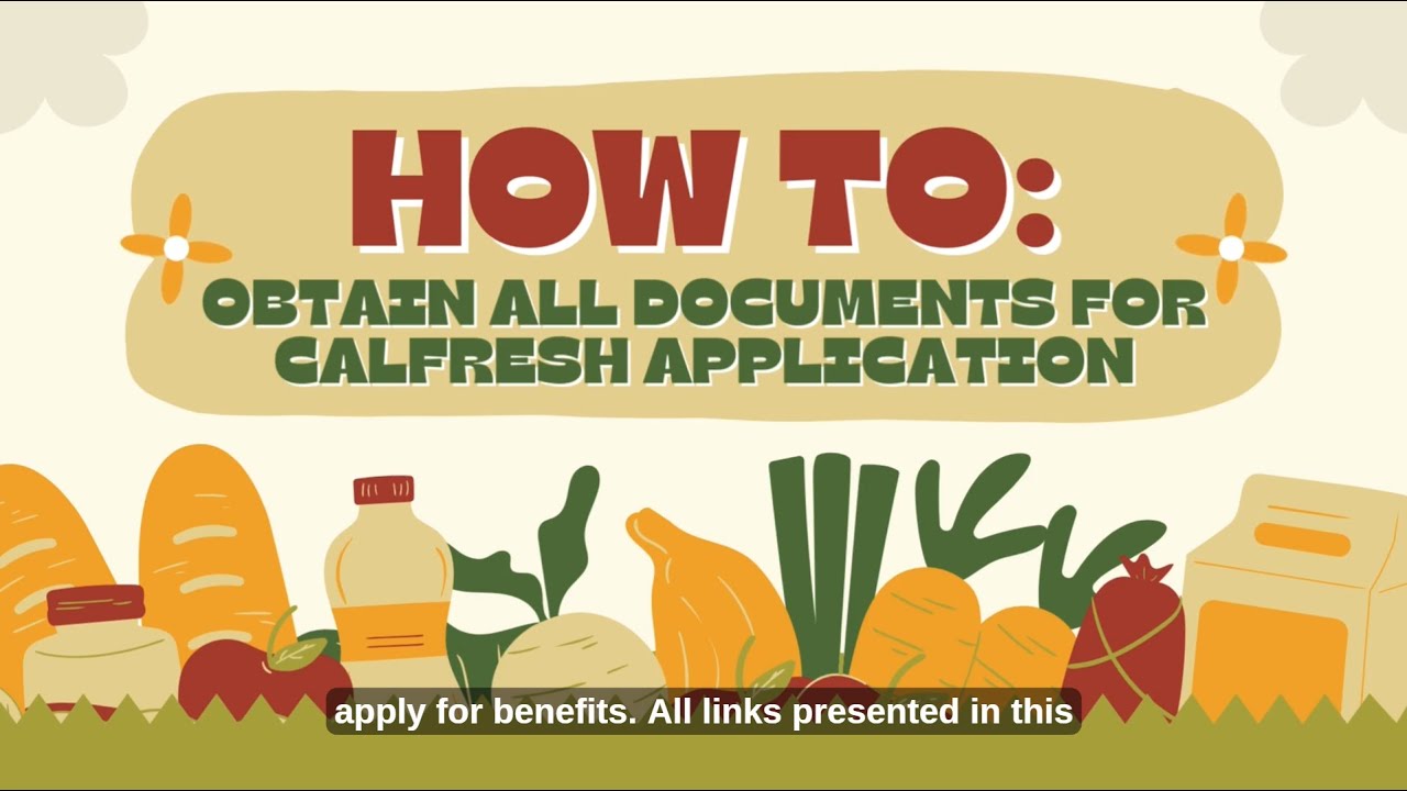 How to Document for CalFresh