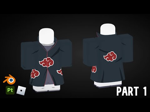 How to Make Roblox Anime Clothing in Blender | Part 1
