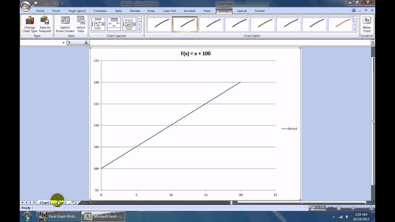 How To Use Excel Graph Multiple Equations Software