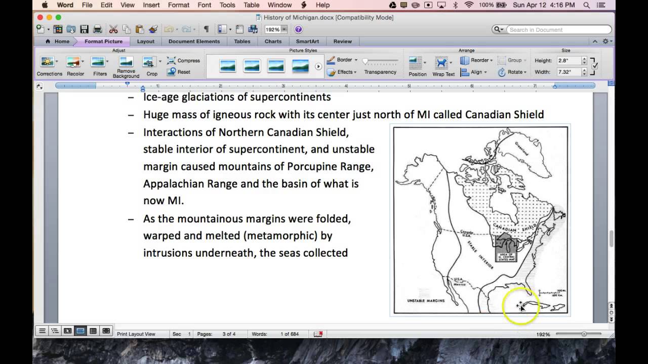 Michigan Geology #1