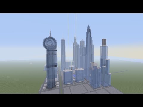 Delta City Mini-Model Minecraft Map