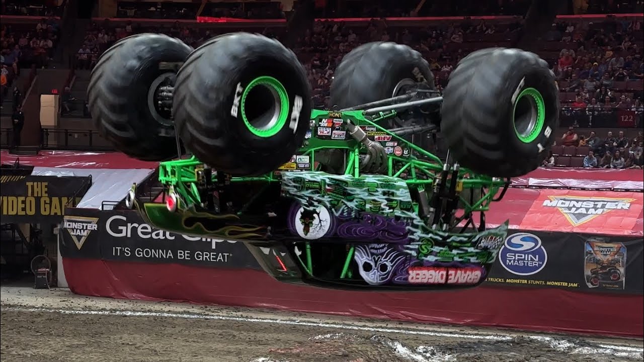 Monster Jam 2024 - Backflip Compilation