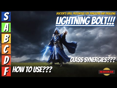 LIGHTNING BOLT How Do We Min Max The Damage Of This Spell in Dungeons and Dragons
