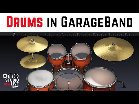How to record drums manually in GarageBand iOS (iPhone/iPad)