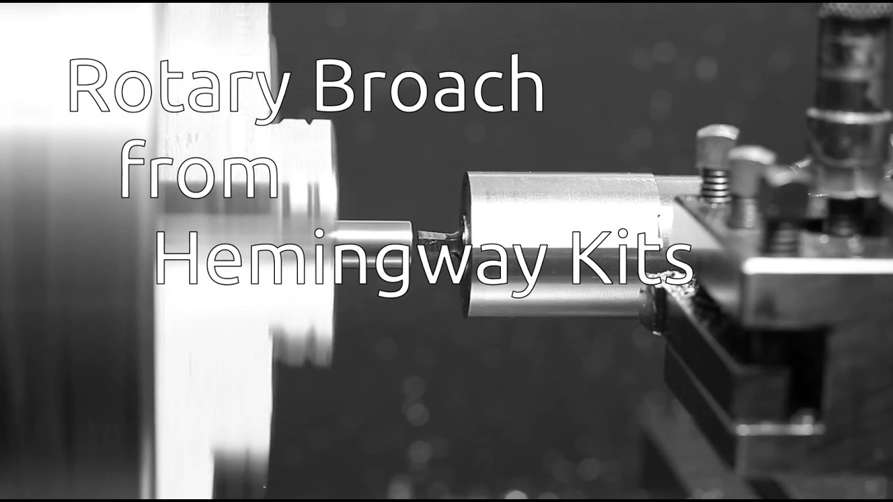 Compact rotary broach - Part 2