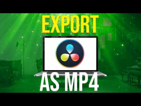 How to Export Davinci Resolve Project as MP4