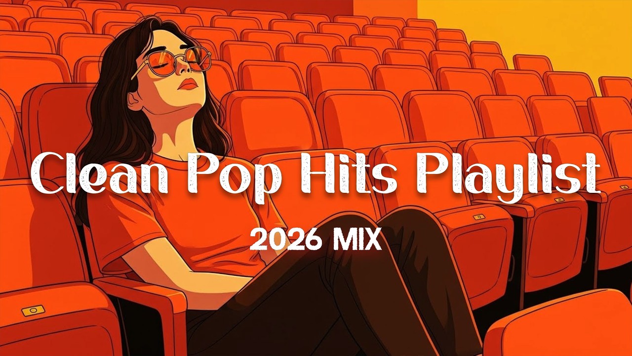 Clean Pop Hits 🌈 Clean Music, Safe for Work, Family Friendly, School & Kids Music - Clean Mix 2026