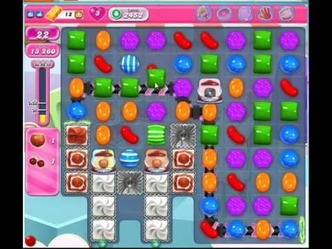 Candy Crush Saga Level 2452 no boosters