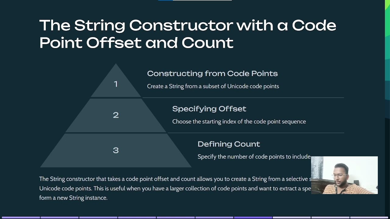 String Handling: The String Constructors