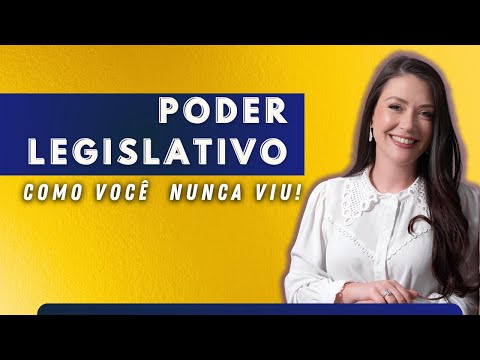 Poder LEGISLATIVO como VOCÊ NUNCA VIU! | Direito Constitucional | Adriane Fauth