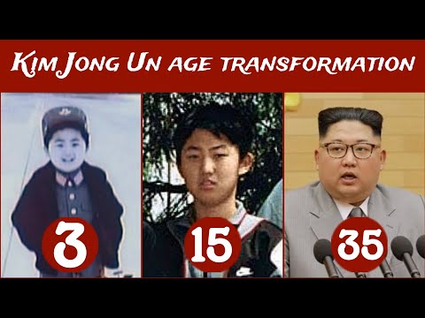 Kim Jong Un Age Transformation | Then vs Now