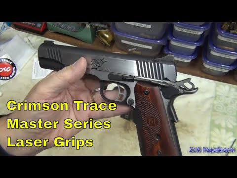 Crimson Trace Master Series Green Laser for the Kimber 1911