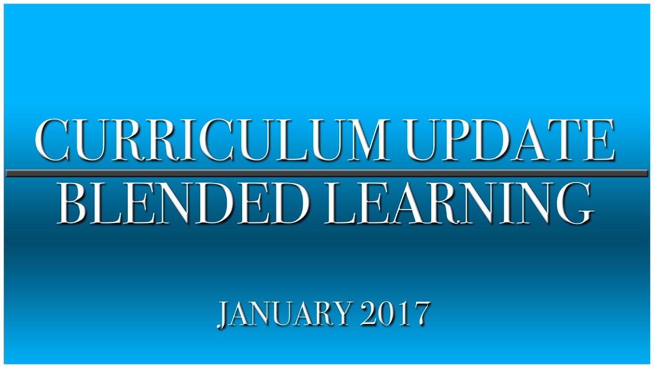 Curriculum Updates - Balanced Learning