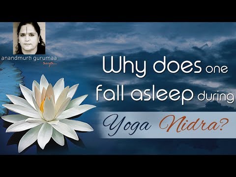 Why does one fall asleep during Yoga Nidra? (with English Subtitles)