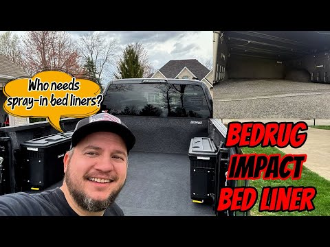 Ford F150 BedRug Bed Liner 2015 - 2020 Review and Install Real Truck - better than spray in liner!