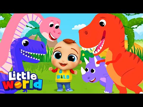 What's Your Favorite Dinosaur? | An Imagination Song | Kids Songs & Nursery Rhymes by Little world