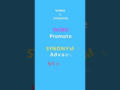 English Words & Synonyms - Starting with the letter P - Part 11