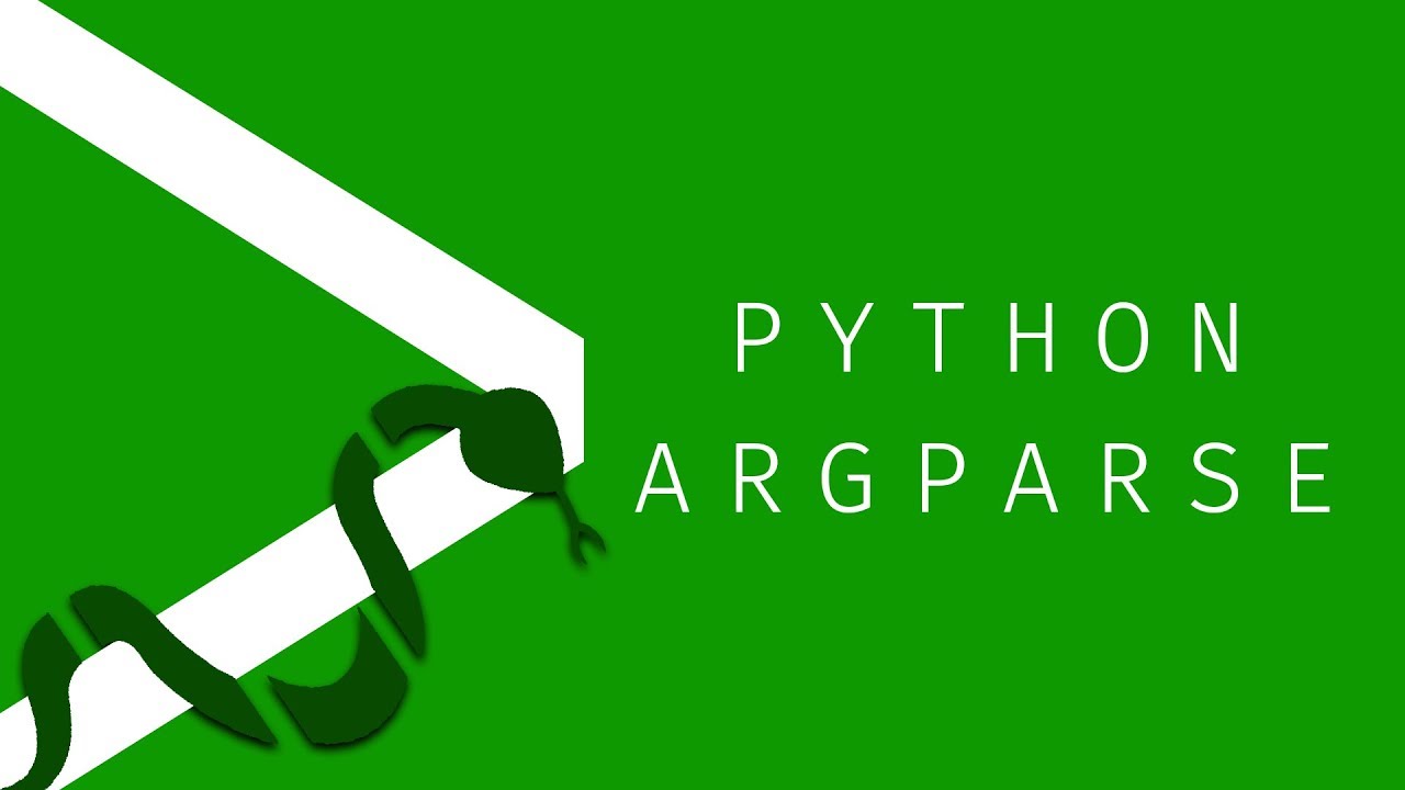 Using Python and Argparse to Build Quick Scripts