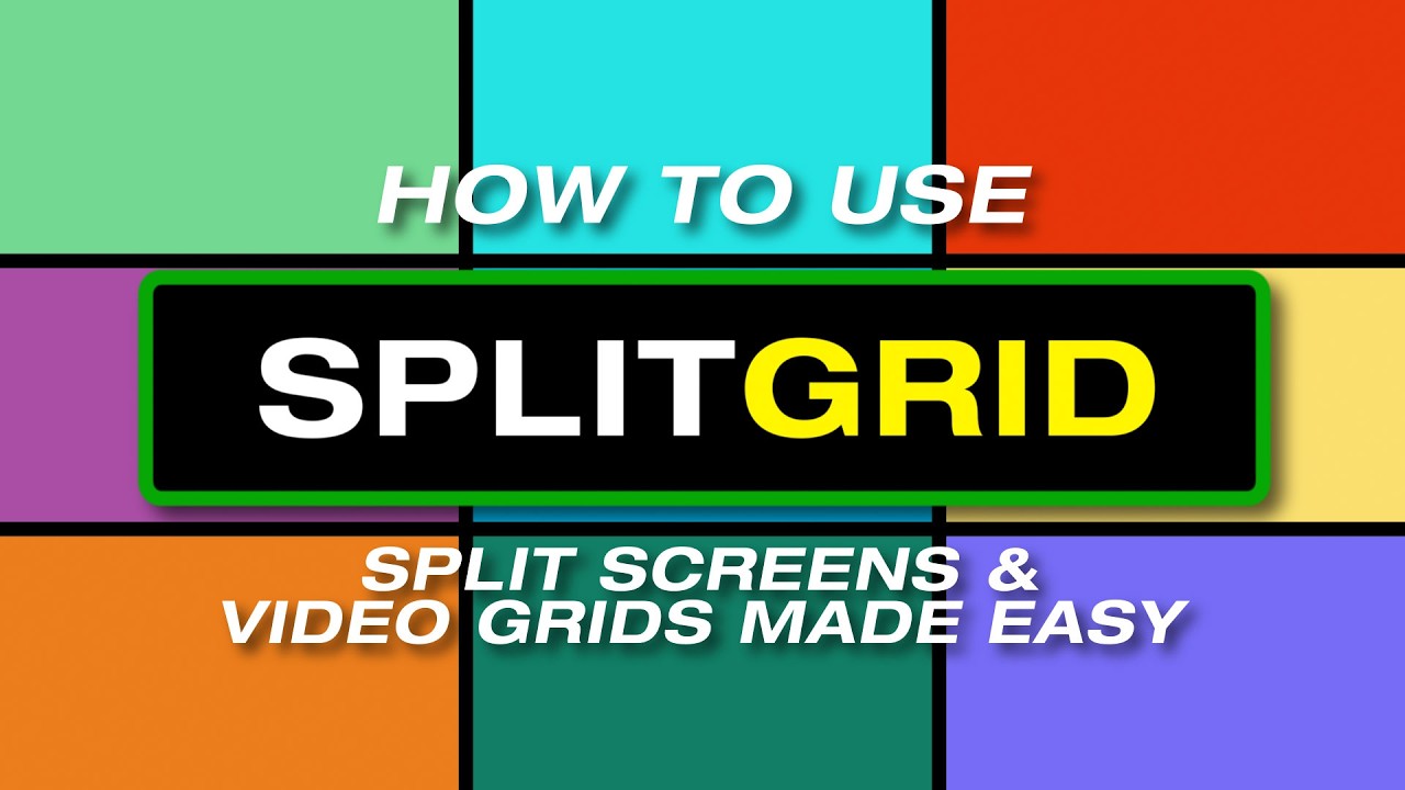 How to use SplitGrid for After Effects