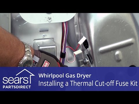 How to Replace a Whirlpool Gas Dryer Thermal Cut-off Fuse Kit