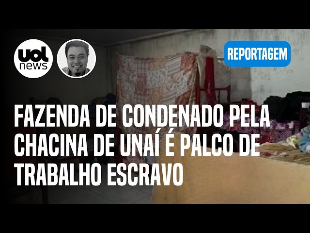 Fazenda de condenado pela Chacina de Unaí é palco de trabalho escravo