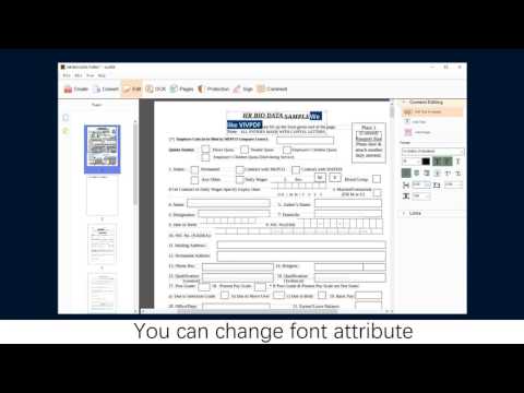 How to Change Text Color In PDF with PDF Editor