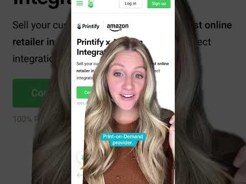 How to sell t-shirts on Amazon 🤑 #printifypartner