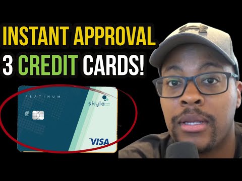 THIS BANK INSTANTLY APPROVES YOU FOR 3 CREDIT CARDS WITH ONLY A SOFT CREDIT CHECK (OPEN NATIONWIDE)