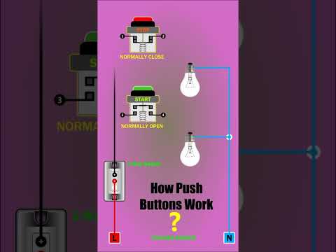 The Basics of How Push Buttons Work #electrical #pushbutton
