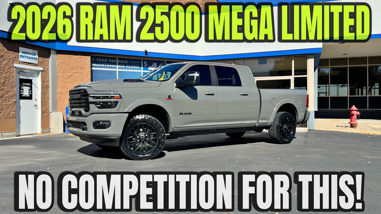 2026 RAM 2500 MegaCab Limited Night Edition: The Ultimate HD Truck Is Here!