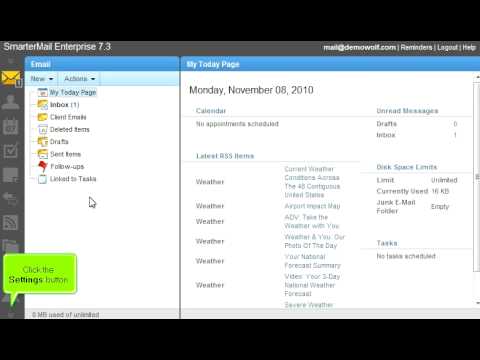 SmarterMail - 13 - Auto Responder