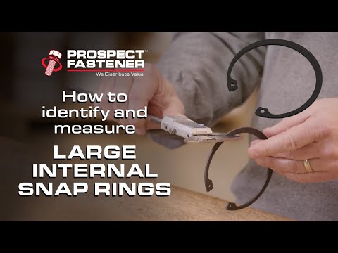 How to Measure Large Internal Tapered Section Retaining Rings (2025)