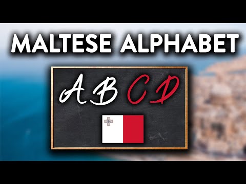 Learn the Maltese ALPHABET: Letters & Sounds (MALTESE Pronunciation)