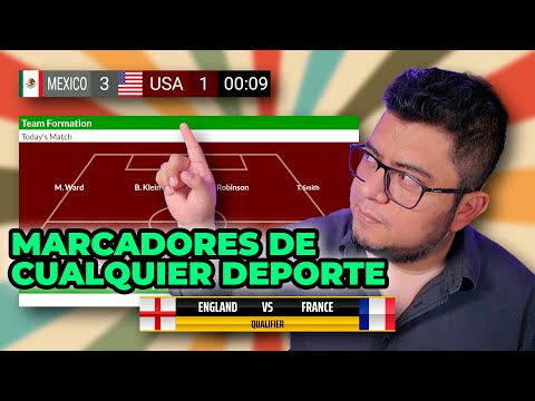 ESTO ES GRATIS | Marcadores para cualquier tipo de deporte