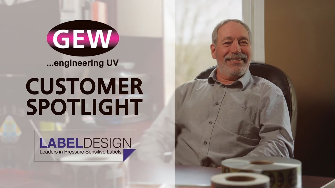 GEW Customer Spotlight Label Design