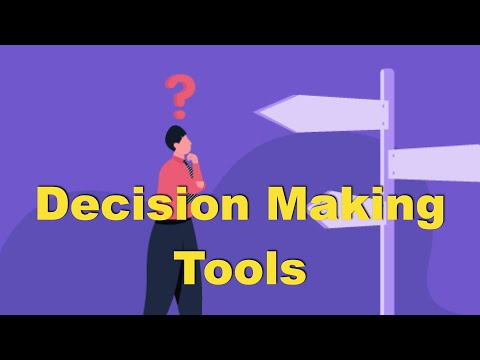 12- DECISION MAKING TOOLS